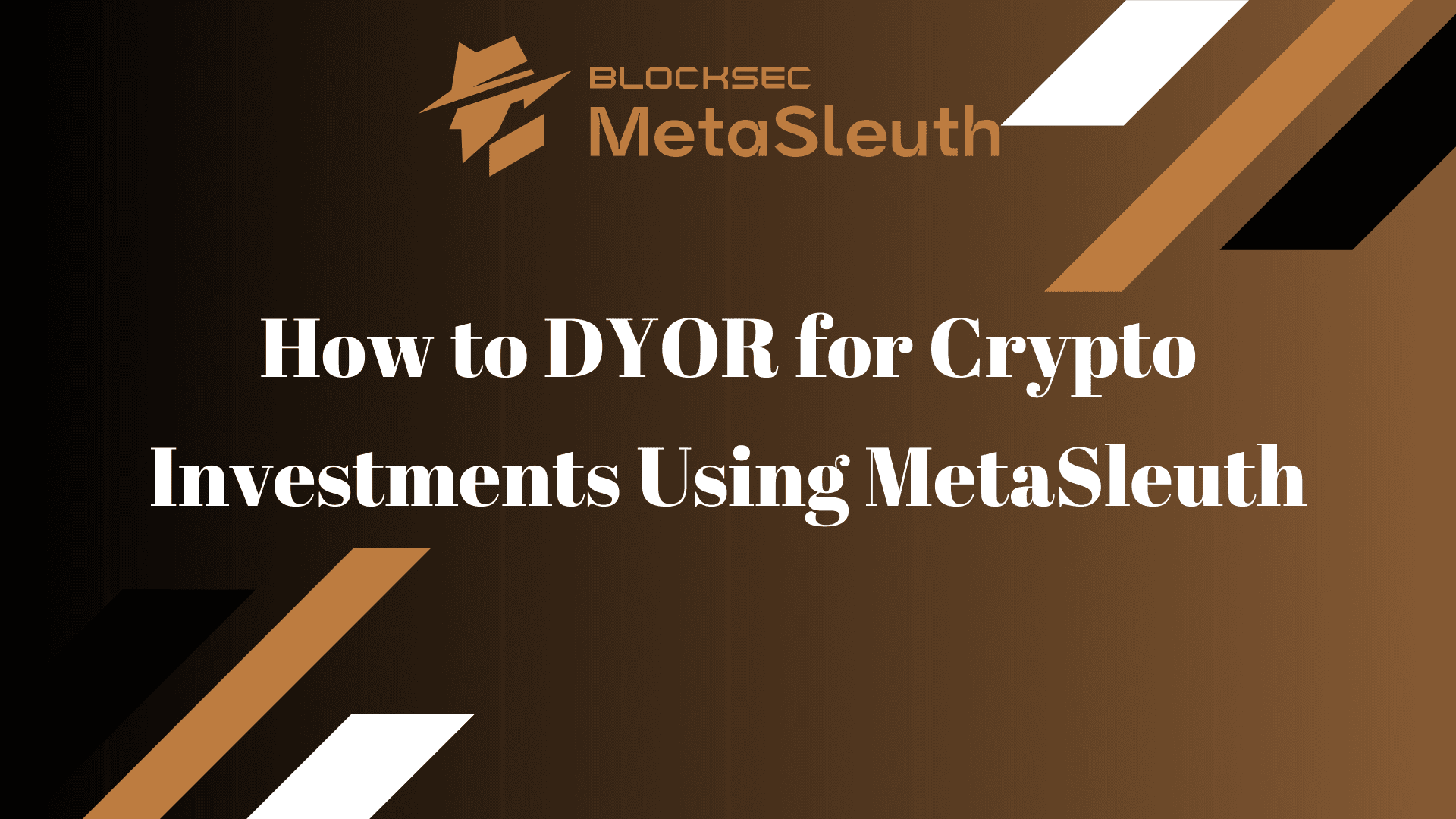 How to DYOR for Cryptocurrency Investments Using MetaSleuth: Tracking ...
