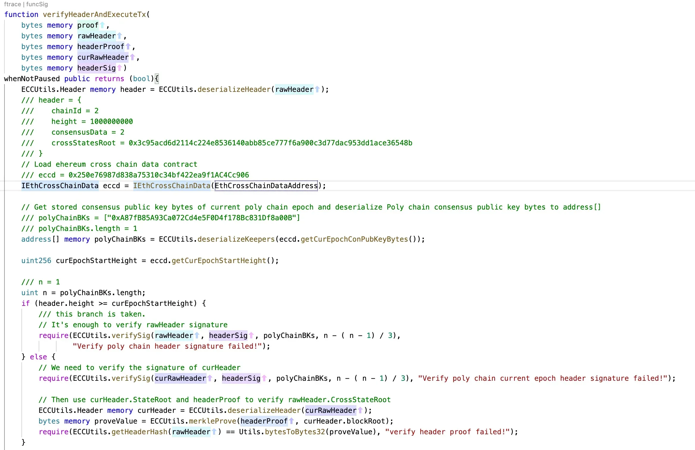 The initial analysis of the PolyNetwork Hack | BlockSec Blog
